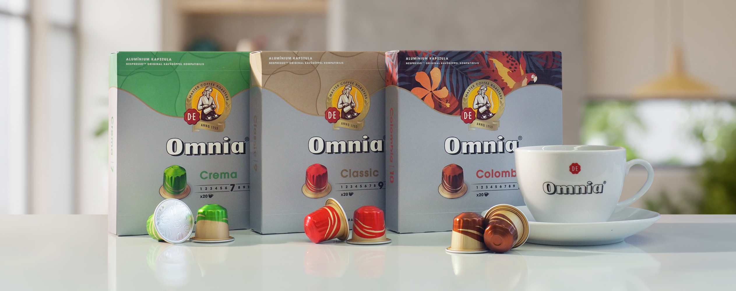 Kapszulás kávék | Omnia